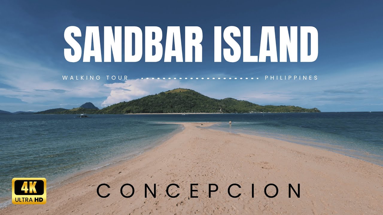Philippines Hidden Gem | Sand Bar Island Walk in Concepcion, Iloilo # ...
