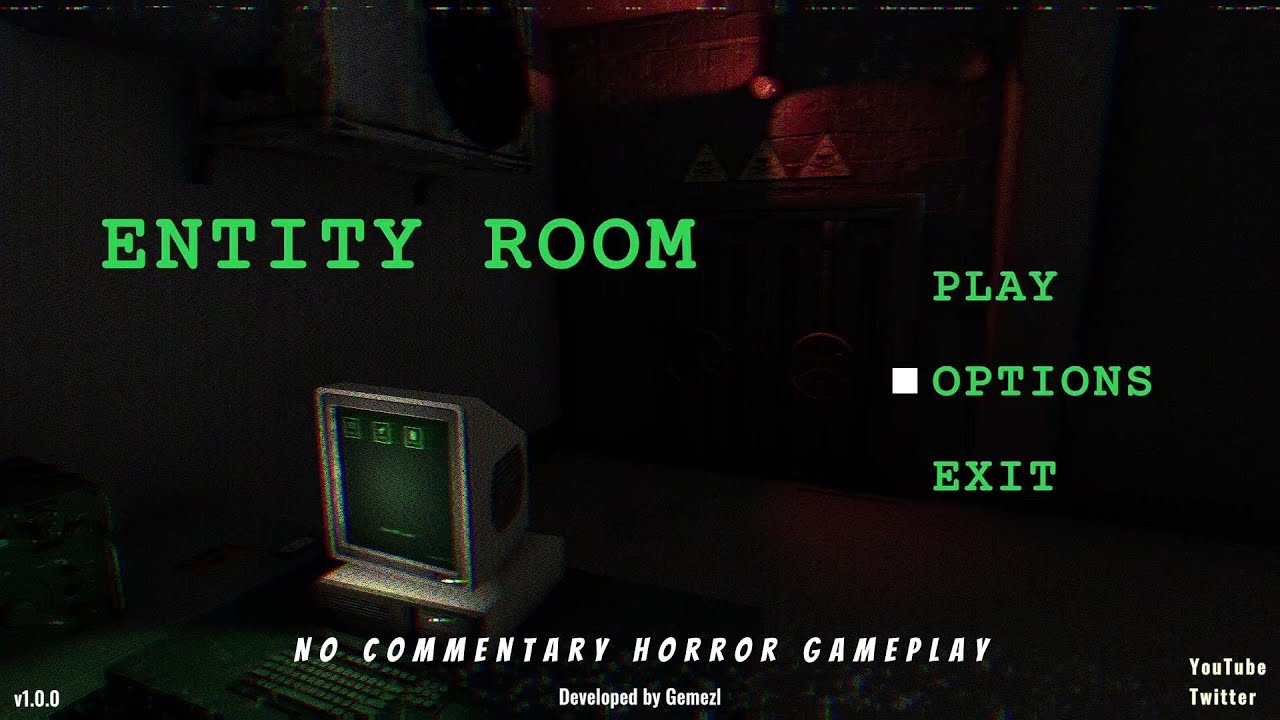 Entity Room - No Commentary | Indie Horror Game - YouTube