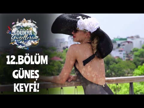 Burcu Esmersoy güneşin keyfini çıkarttı!