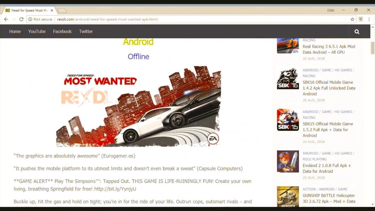 rexdl explored - YouTube