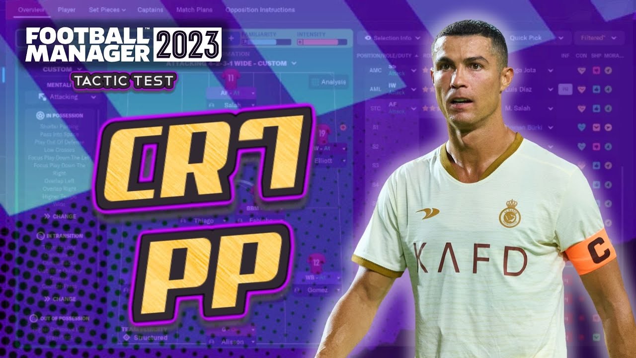 FM23 Tactic Test - CR7 PP - FM23 - Football Manager 2023 - YouTube