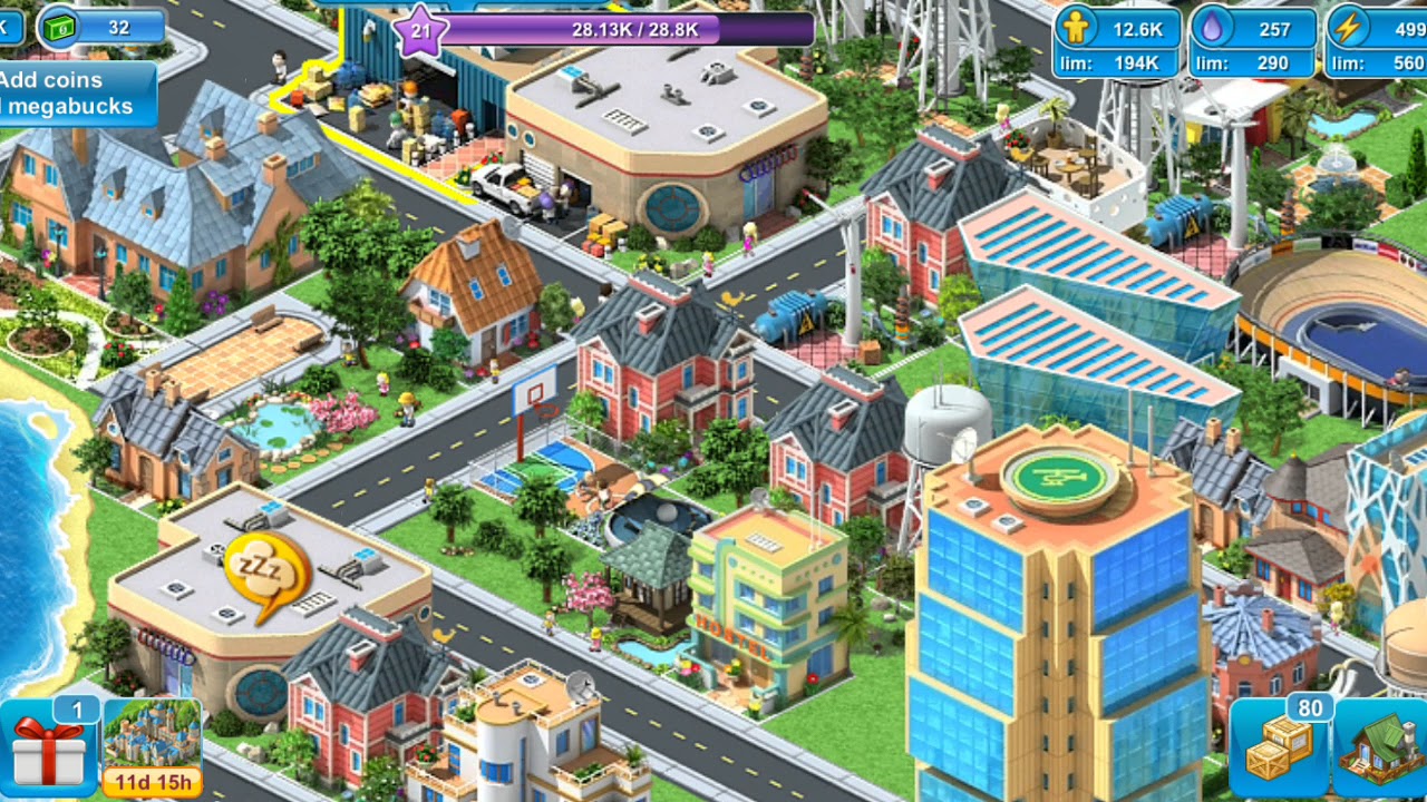 Megapolis game play pt 1 - YouTube
