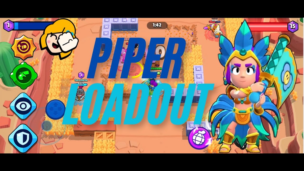 PIPER BUILD BRAWL STARS - YouTube