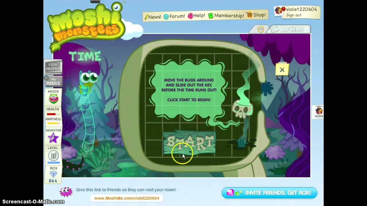 Moshi Monsters Misson 1-The Missing Moshling Egg - YouTube