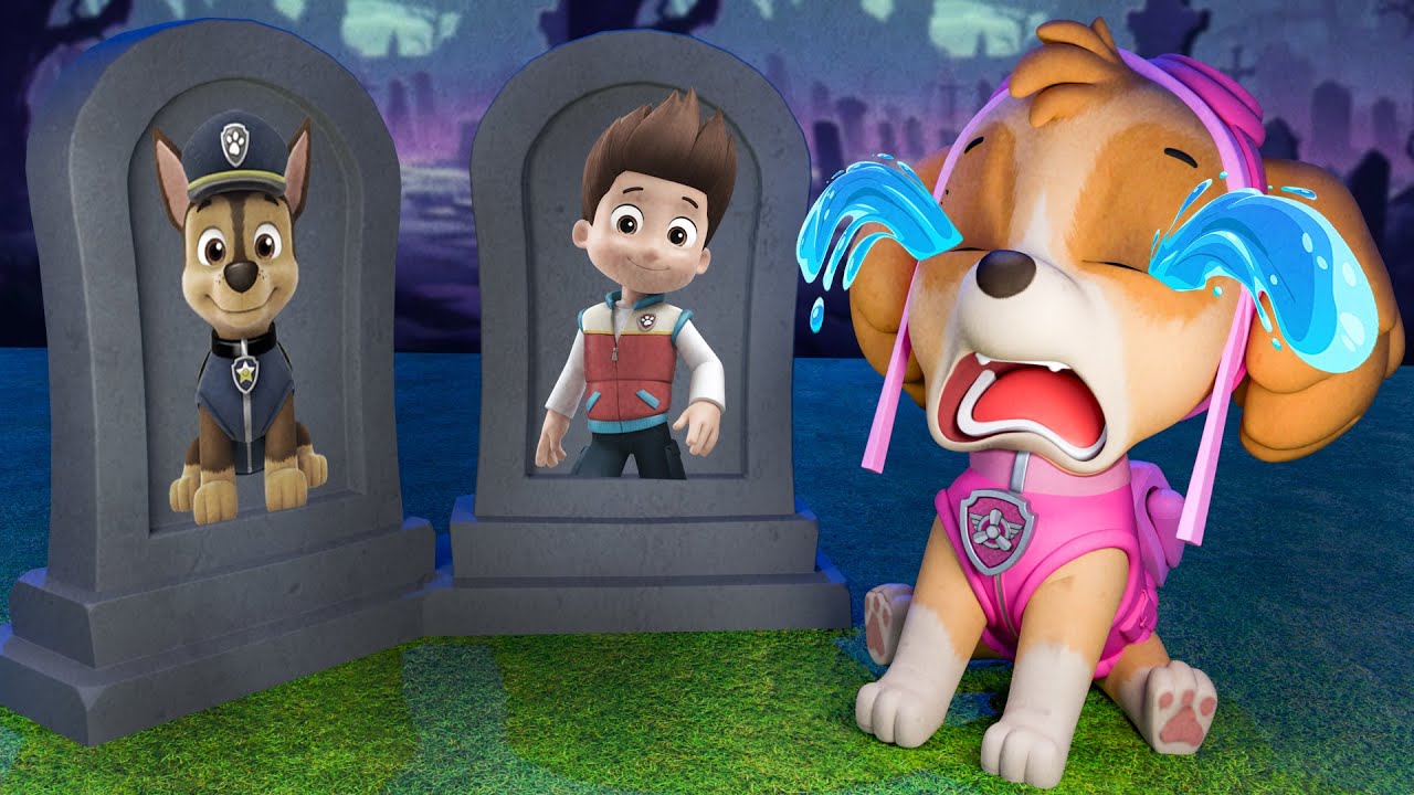 R.I.P RYDER! SKYE Don't cry! Very Sad Story But Happy Ending | Paw ...