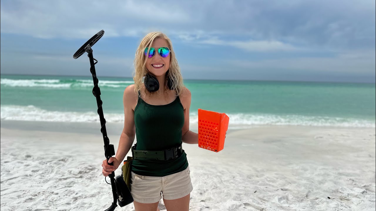 35) Metal Detecting the Emerald Coast of FL - YouTube