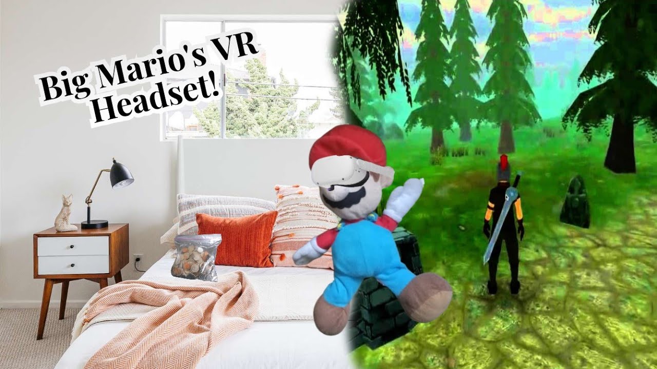 Big Mario's VR Headset! - YouTube