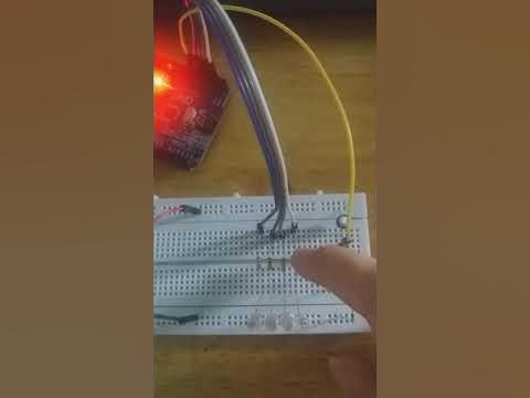 Điều khiển led bằng nút nhấn. Sử dụng arduino uno r3 - YouTube