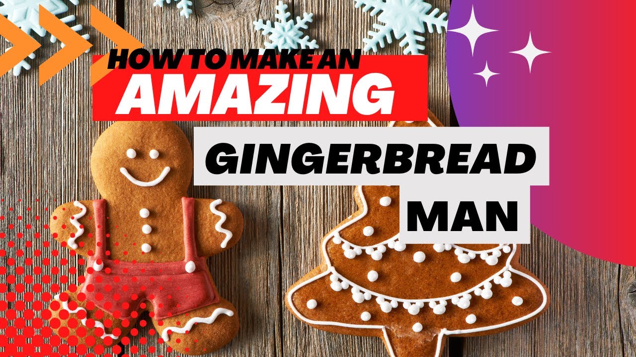 GingerBread man making just in time for the holidays come decorate with ...