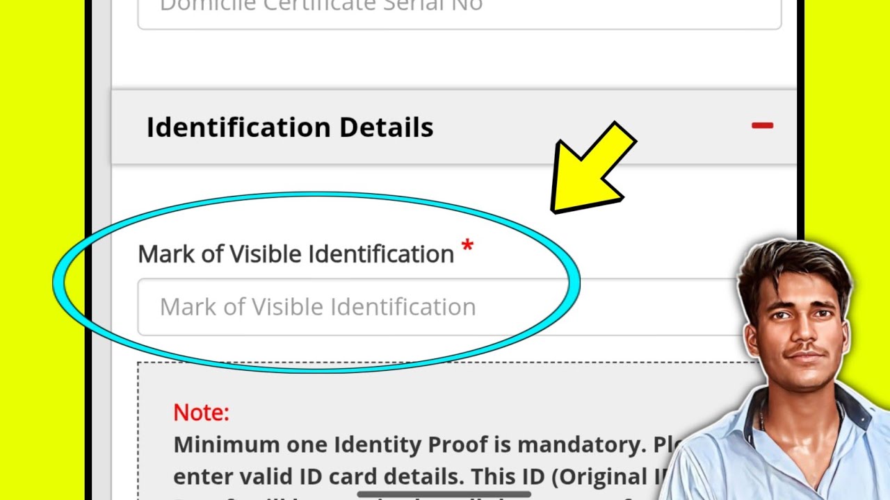 Mark of visible identification ka matlab kya hota hai - YouTube
