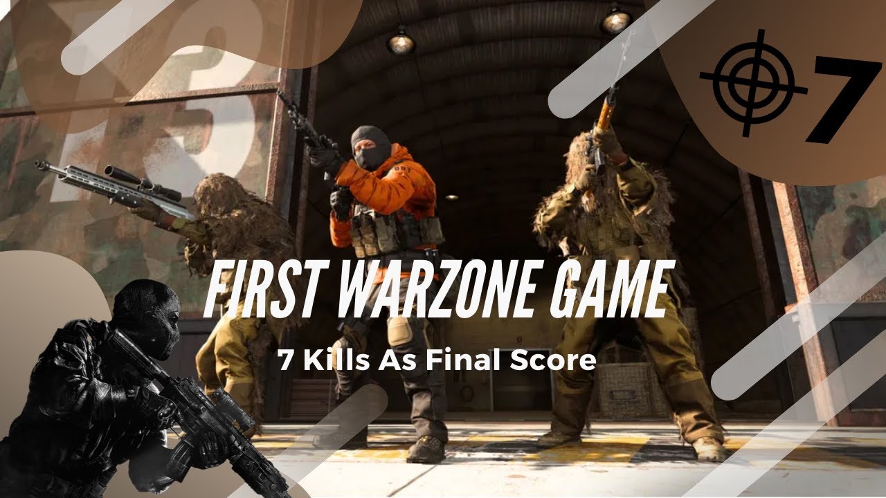 [CallOfDuty] First game Warzone! {#1} - YouTube
