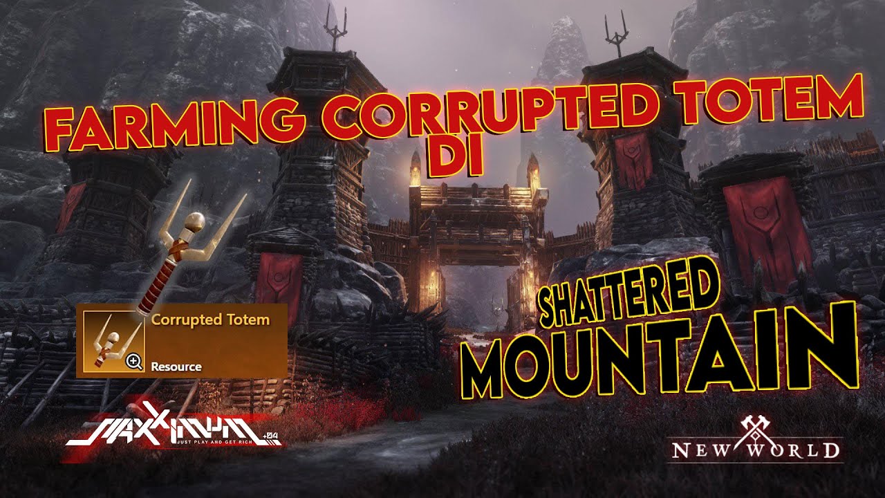 FARMING CORRUPTED TOTEM DI SHATTERED MOUNTAIN - YouTube
