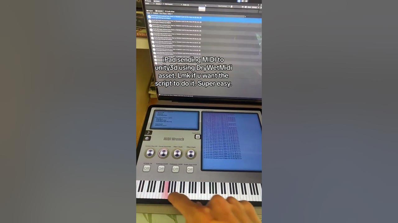 Unity3d MIDI DryWetMidi - YouTube