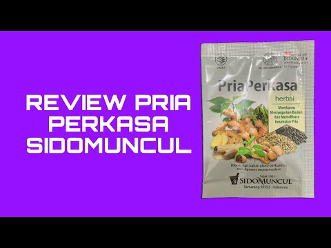 Review Pria Perkasa Sidomuncul, Untuk meningkatkan stamina Pria dan membantu menjaga kesehatan