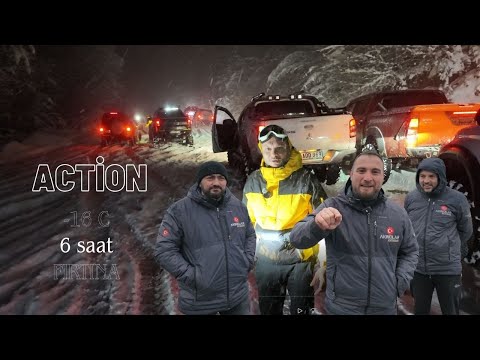 KARDA OFF-ROAD SİNEKLİ KAR FIRTINASI  YOL VLOG #cihankosif @kosifcihan @AKINCILAREXTREME