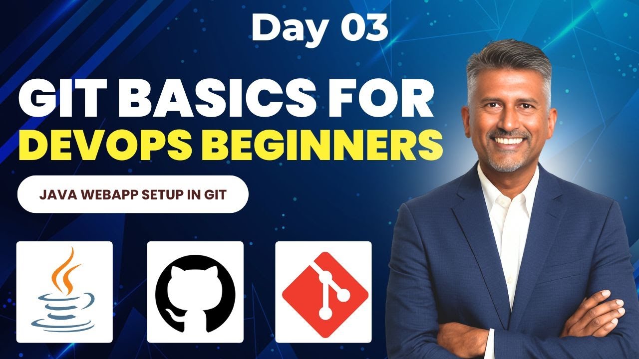 Day 03 – Git Basics Tutorial & Java Web App Setup in GitHub Learn Git for DevOps Beginners Final ...