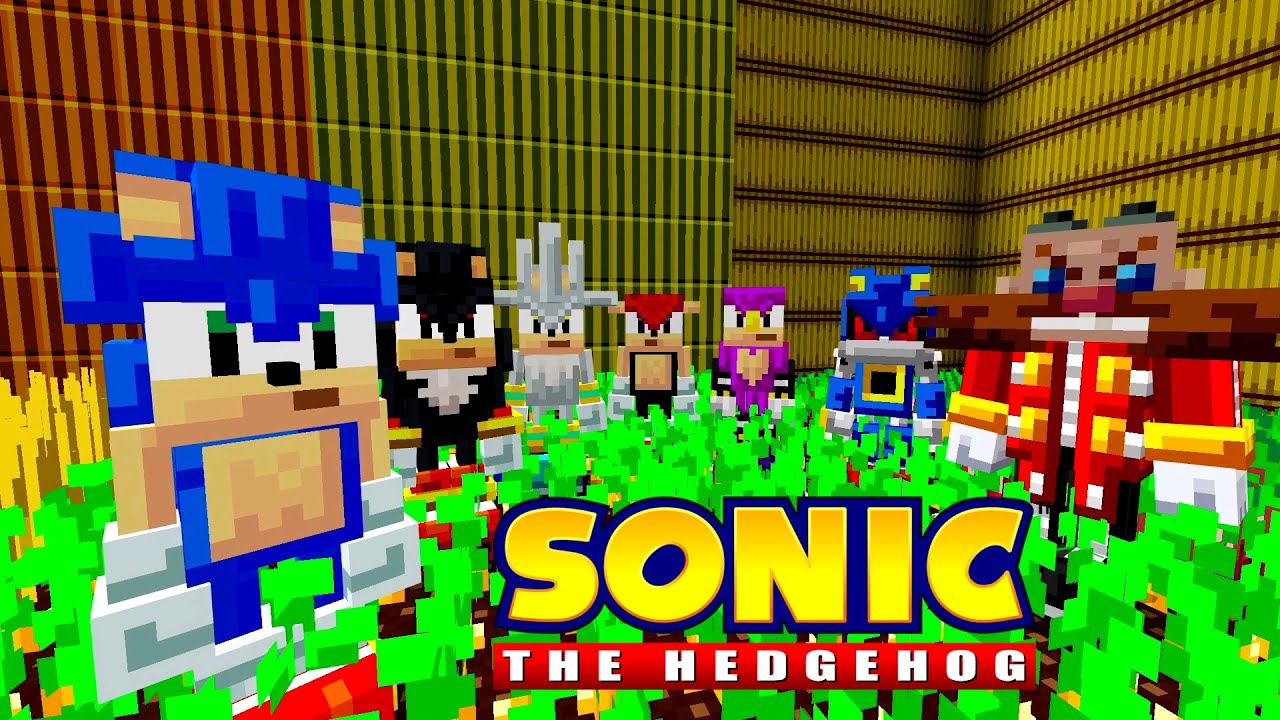 Minecraft Bedrock - Sonic And Friends - Sonic's SECRET Project! [6 ...