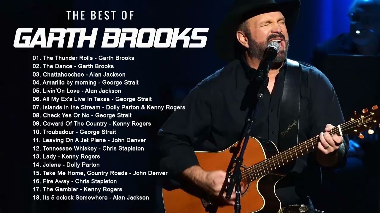 Garth Brooks Greatest Hits Full Album - Best Songs of Garth Brooks All ...