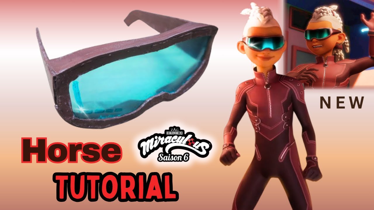 DIY Miraculous Ladybug NEW SEASON 6 Pegasus Glasses New Horse ...