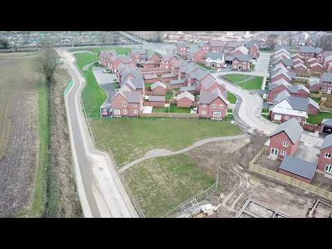 Bloor Homes at Anstey Drone Video 10/01/19