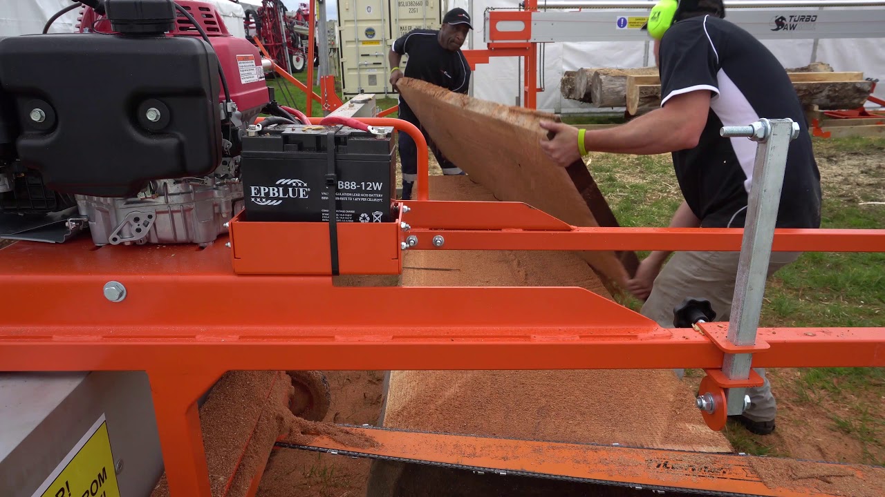 TURBOSAWMILL DEDICATED SLABBER - YouTube