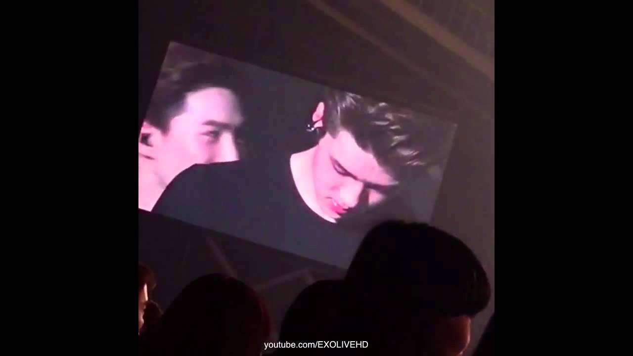 [Fancam] 150307 EXO Members Crying at The EXO'luXion in Seoul - YouTube