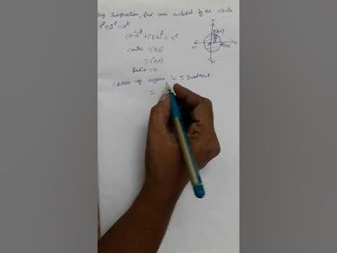 Using integration, Find the area of circle x^2+y^2=a^2 - YouTube