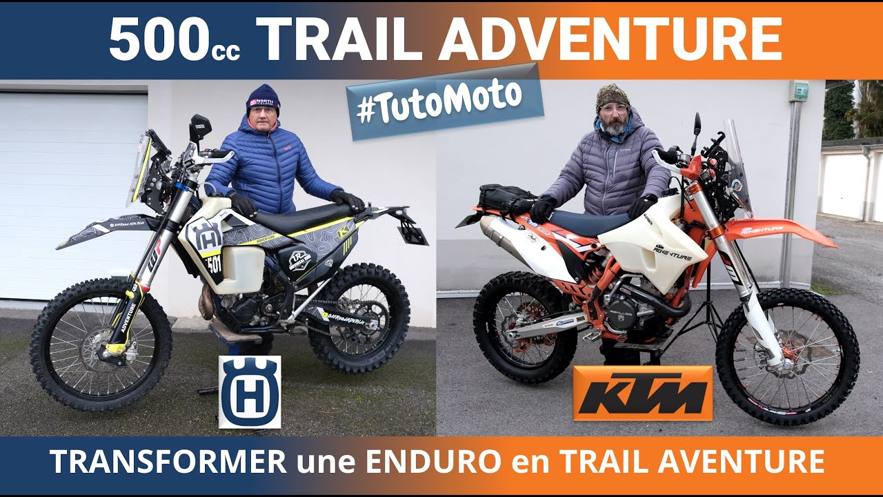 KTM 500 EXC - HVA 501 FE TRAIL ADVENTURE DUALSPORT BUILD #Offrartv ...