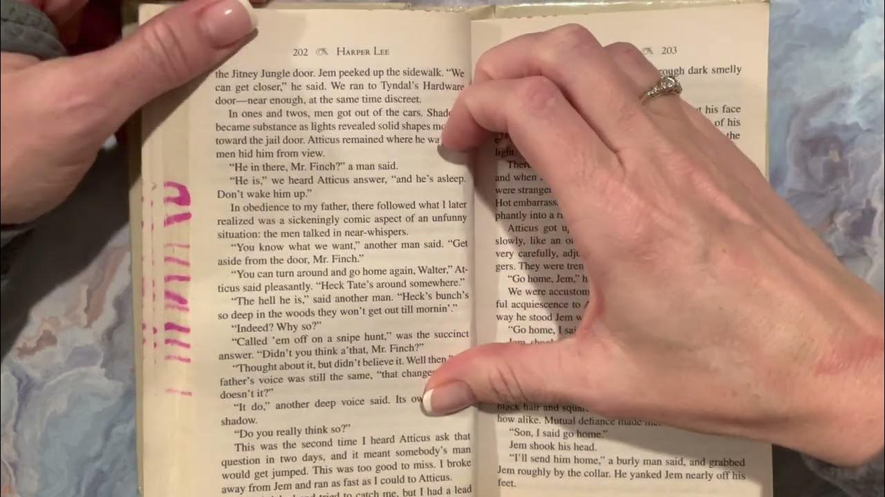 Chapter 15 of TKAM by Harper Lee (Cal's Reading) - YouTube