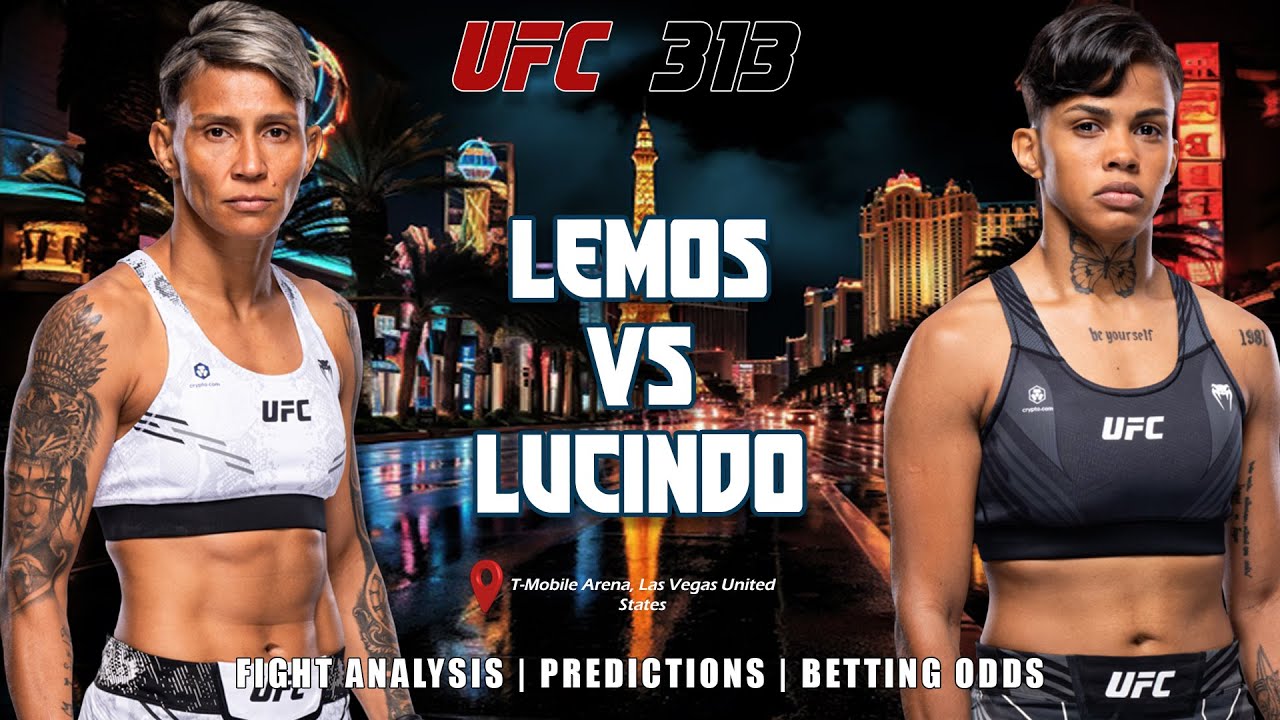 UFC 313: Amanda Lemos vs Iasmin Lucindo fight Analysis, Prediction and ...