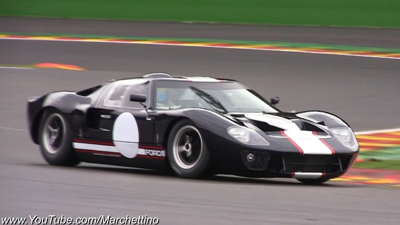 Ford GT40 mk2 Glorious Engine Sound! - YouTube