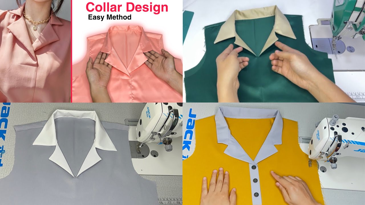 [4] types of Notch neck design Technique . Sewing Tips And Tricks - YouTube