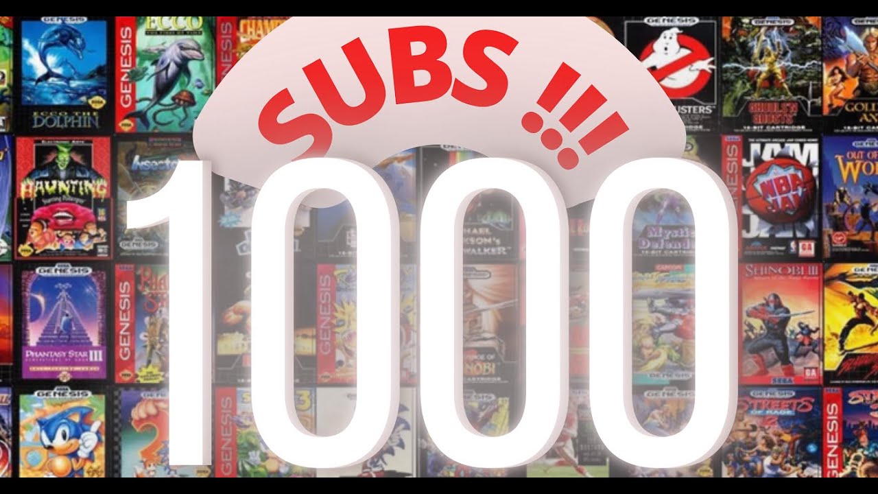 1000 SUBS !!! - YouTube