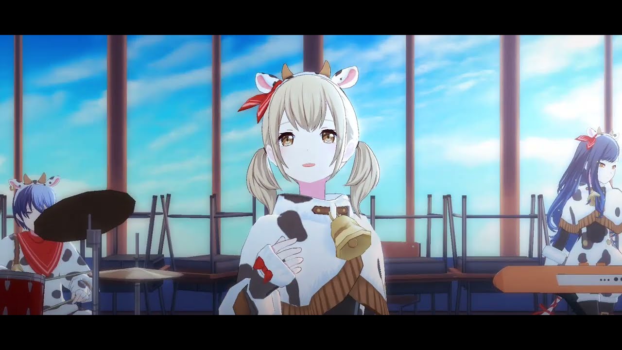 Hello Worker (3DMV) - Cow Outfit - Vivid BAD SQUAD - [Hatsune Miku ...
