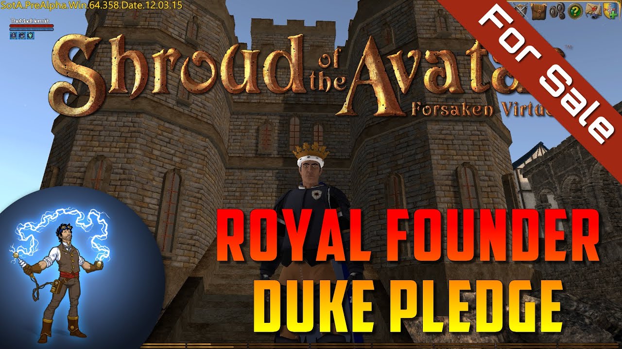 Shroud Of The Avatar The Mad Hermit's Royal Founder Duke Pledge For ...