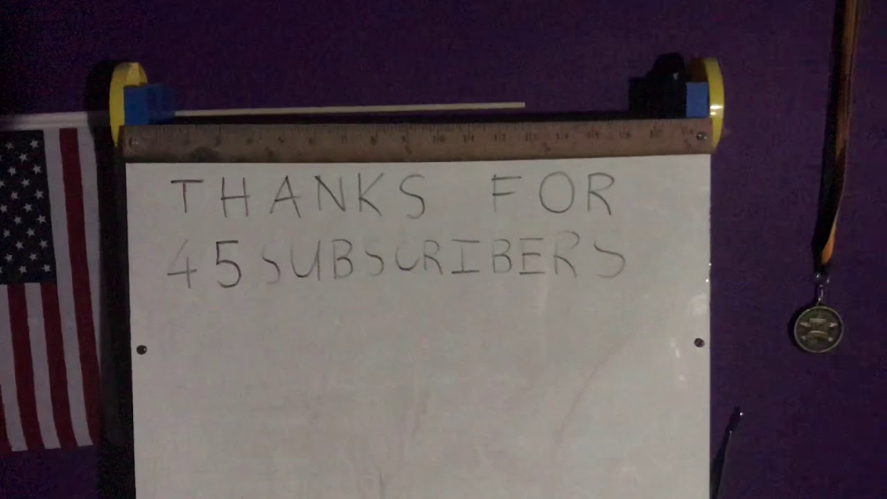 Thanks for 45 subscribers ! - YouTube