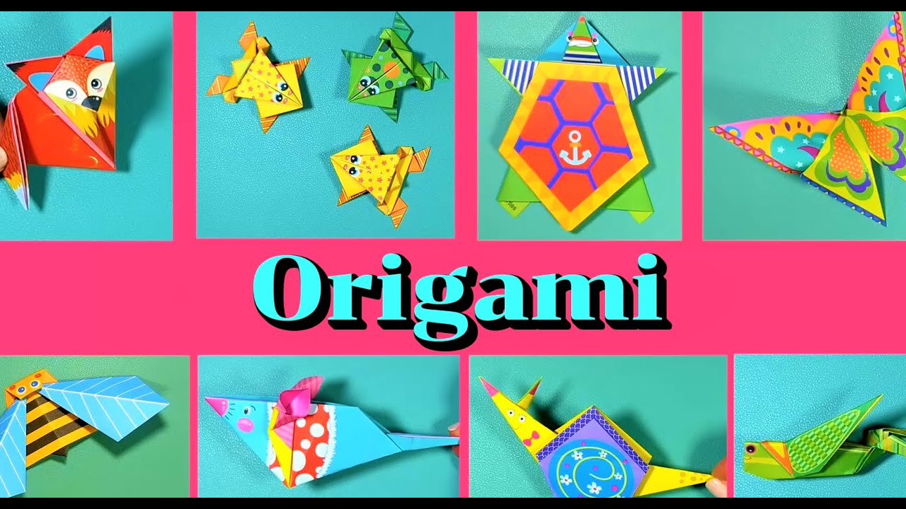 Paper Crafts for Kids/Origami Animals/Paper Toys/ Fun Facts about ...