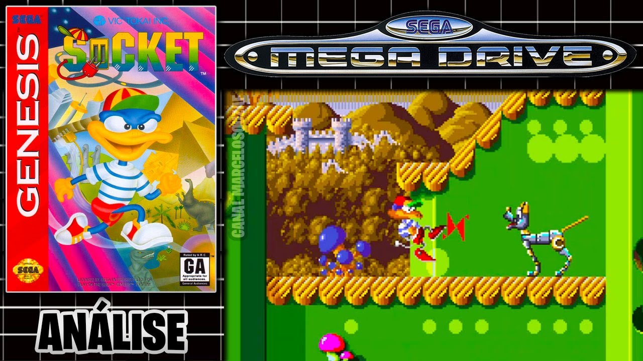 Socket de Mega Drive | Análise do Jogo - YouTube
