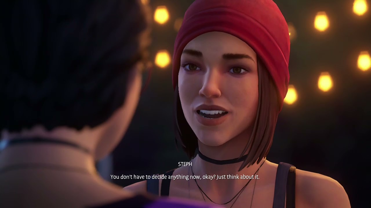 Life is strange 3 Alex Chen kiss girlfriend Steph - YouTube