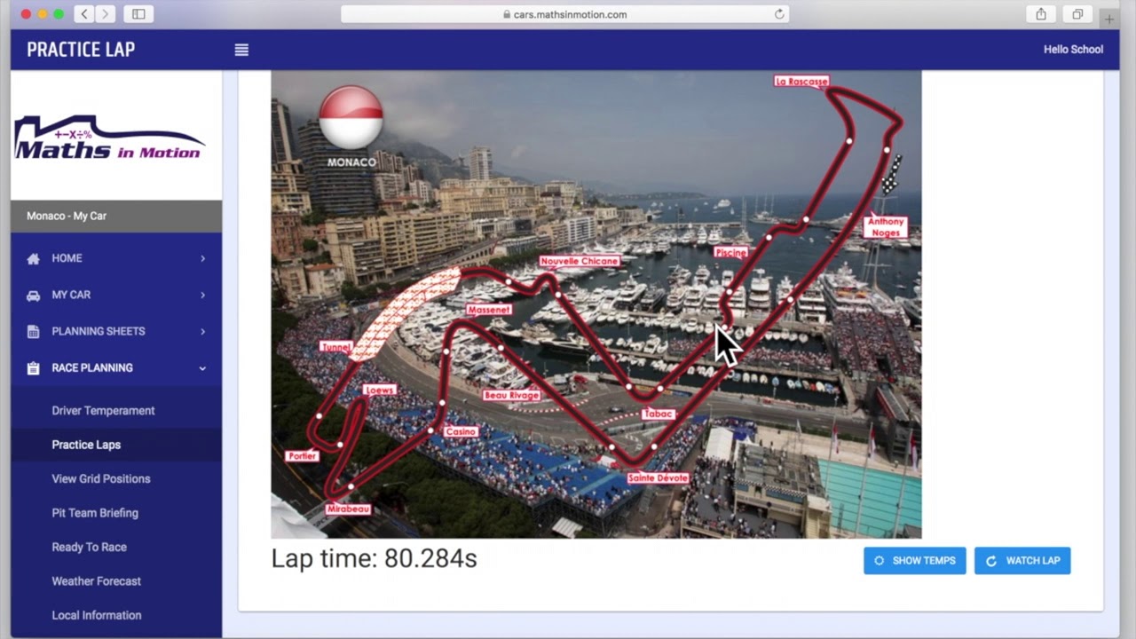 Practice Laps Setup - YouTube