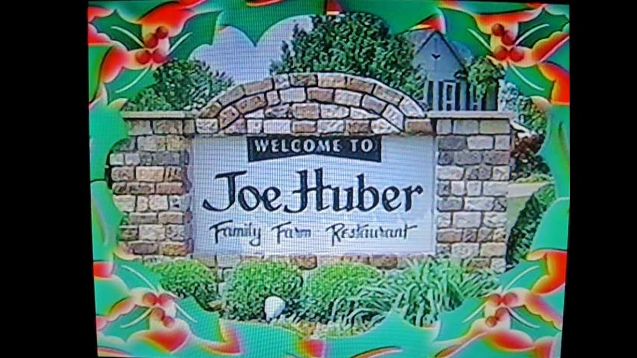 JOE HUBER Family Farm & Restaurant, Starlight, Indiana, Christmas Ad ...