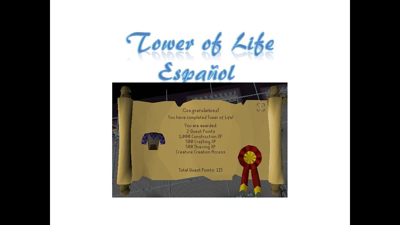 Tower Of Life OSRS Español - YouTube