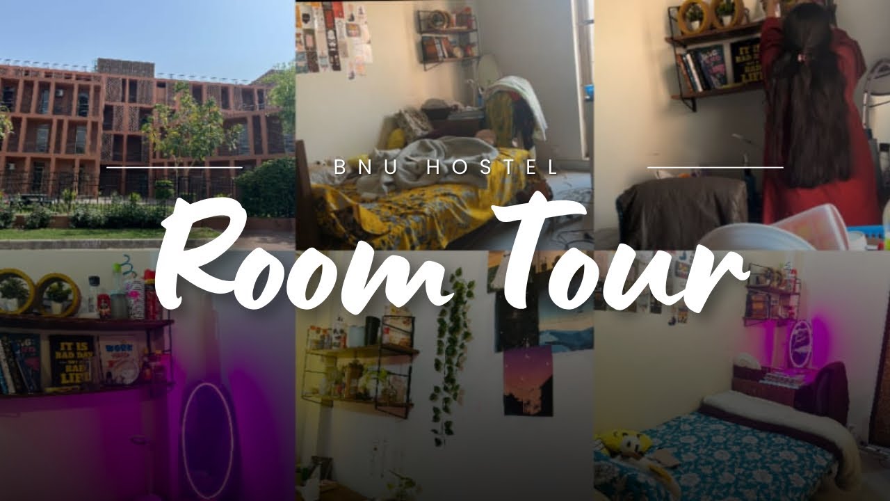 BNU Hostel Room Tour | Cleaned 🧹 up my room for you guys 😭💗 | # ...