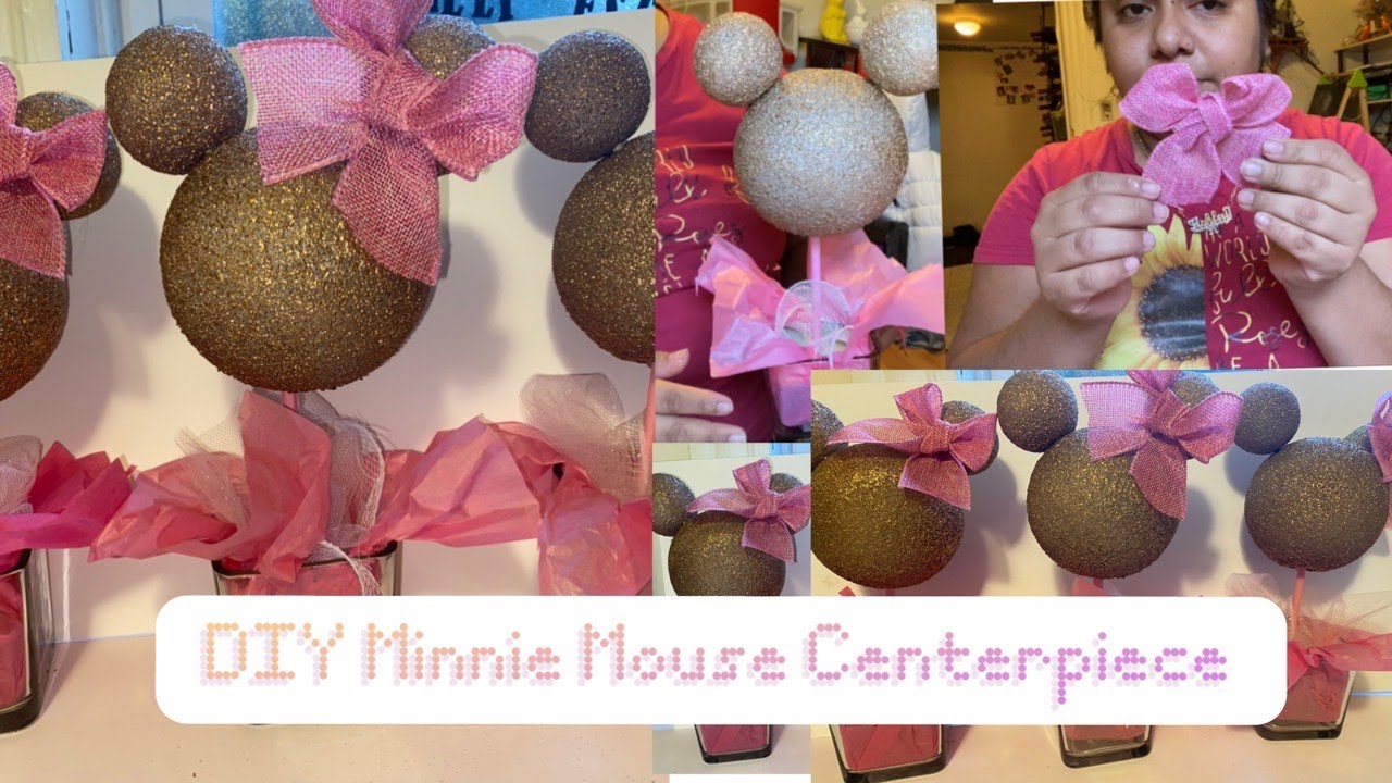 DIY Minnie Mouse Centerpieces | Quick&Easy Do It Yourself ...