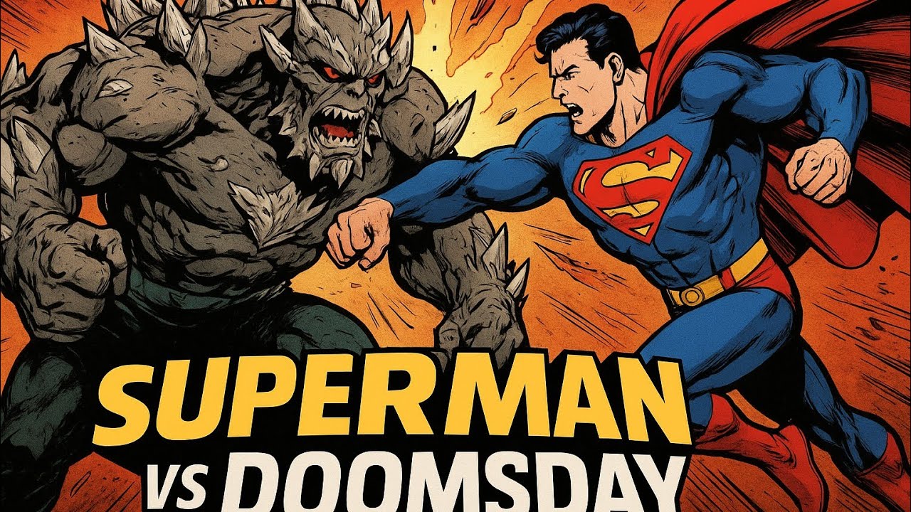 "Superman vs Doomsday | The Fight That Shocked The World" | Movie Recap ...
