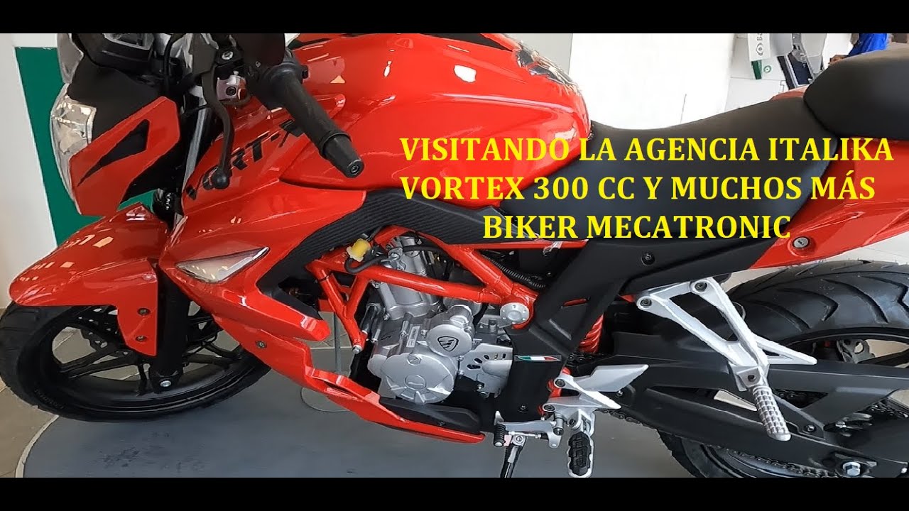 visitando la agencia italika Vortex 300CC - YouTube