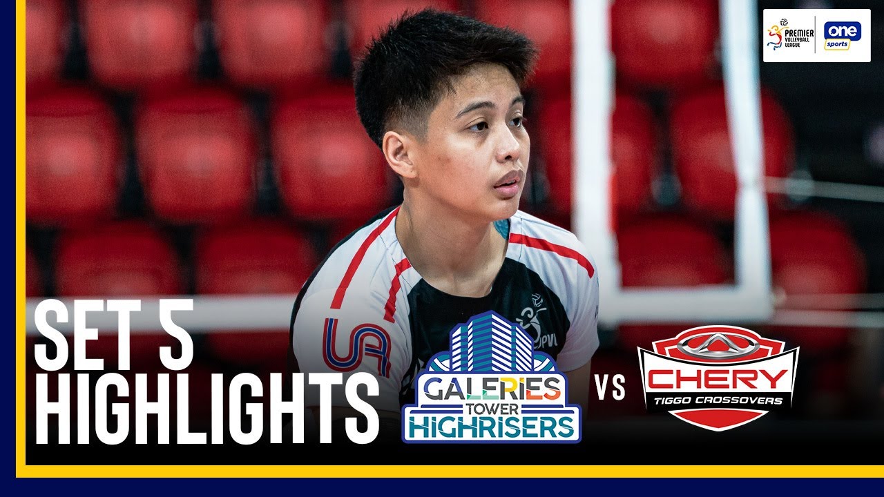 GALERIES TOWER vs. CHERY TIGGO | SET 5 GAME HIGHLIGHTS | 2024-25 PVL ...