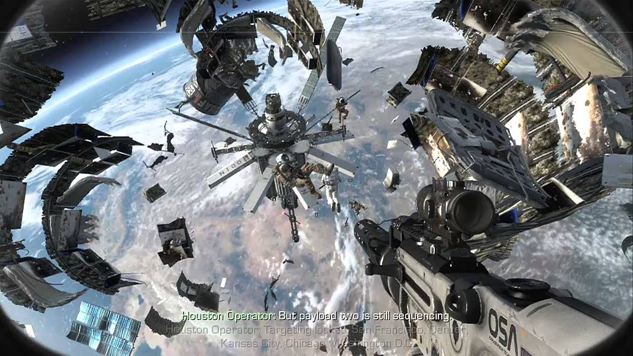 Let's Play Call of Duty Ghosts| Part 01: Orbital Espionage - YouTube