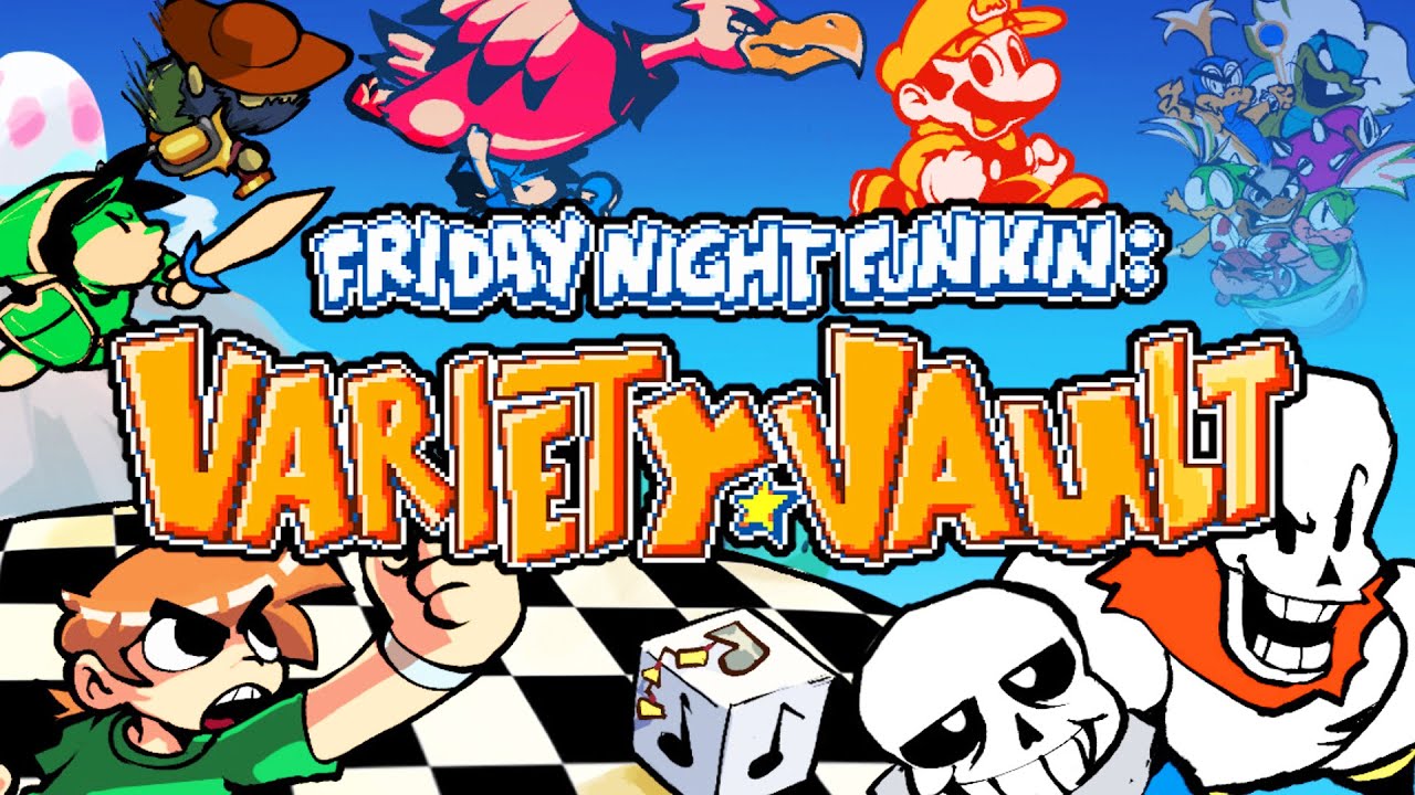 FNF VARIETY VAULT: VS Sans, Papyrus, SMB3, Link, Scott Pilgrim, FNAF ...