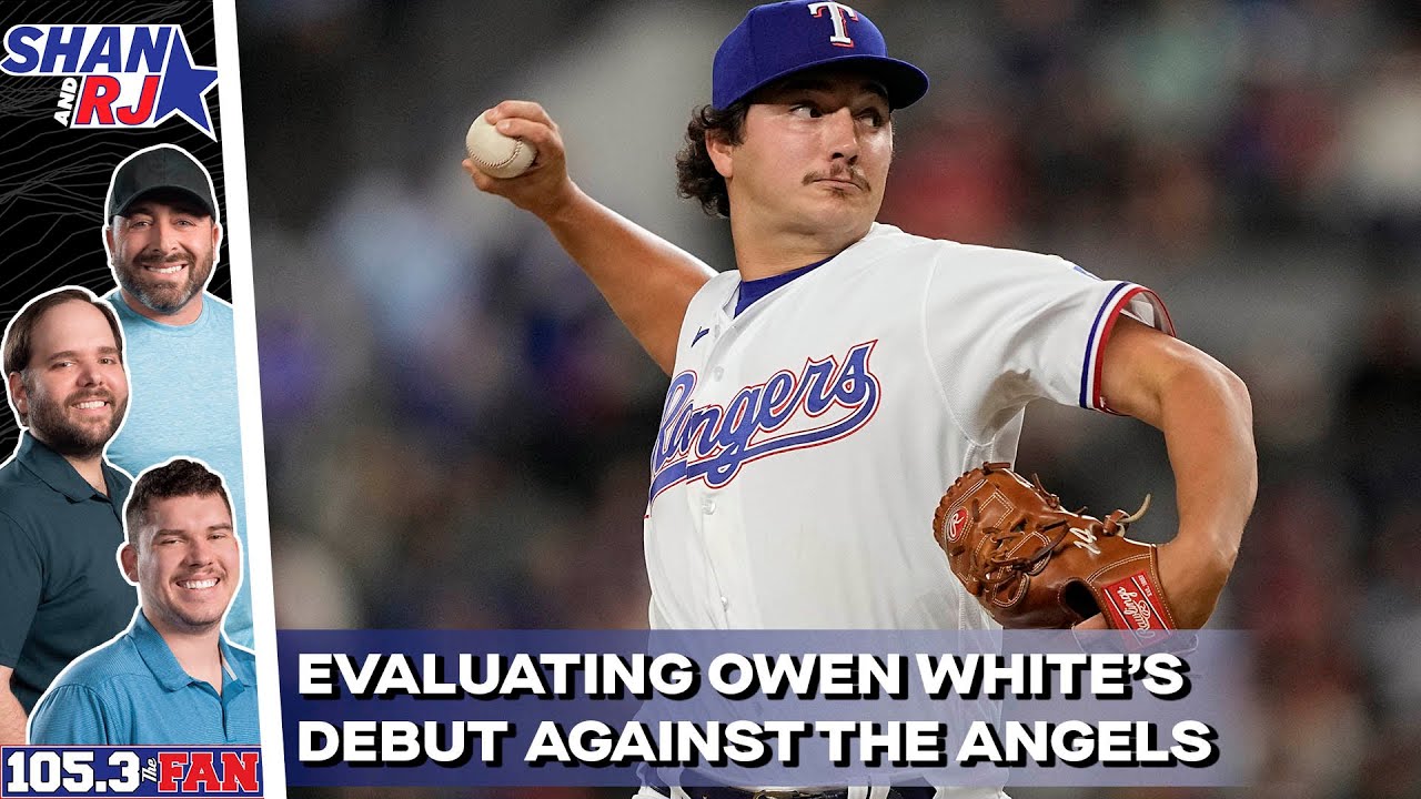What Is Owen White's Floor And Ceiling After His Rangers Debut? | Shan ...
